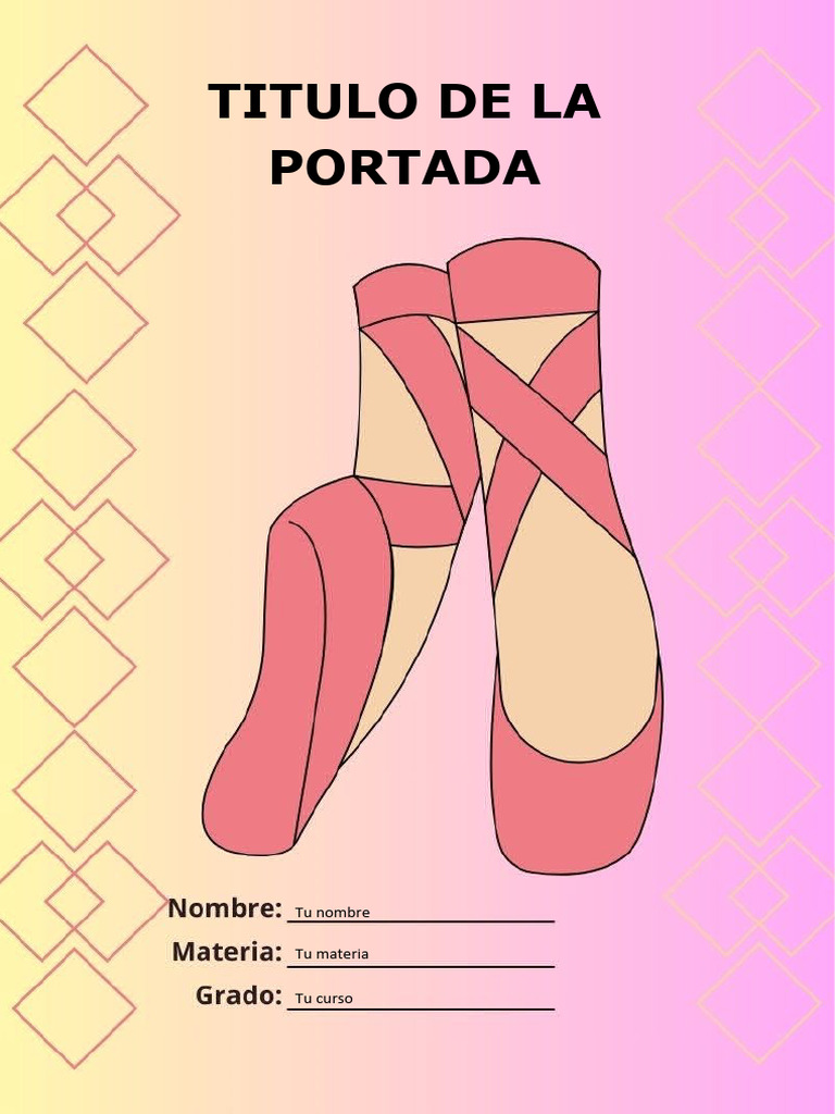 Portadas de Artes Danza para Cuadernos 3 | PDF