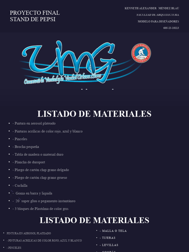 Presentacion para Proyecto Final - Modelos para Diseñadores | PDF | Hogar, jardinería y bricolaje