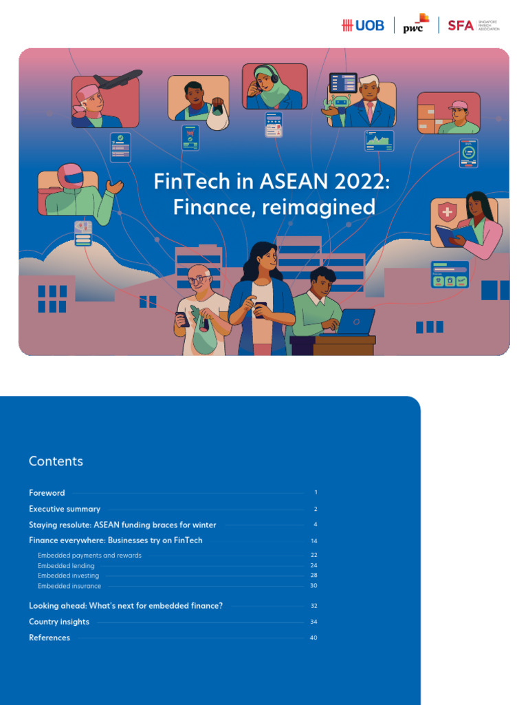 ASEAN FinTech Growth 2022 Report | PDF | Venture Capital | Corporate ...