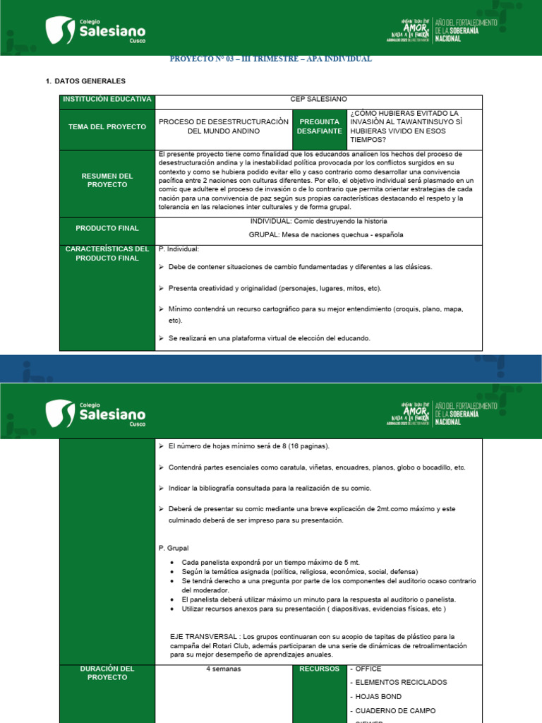Proyecto 02 Dma - III T-Pi | PDF