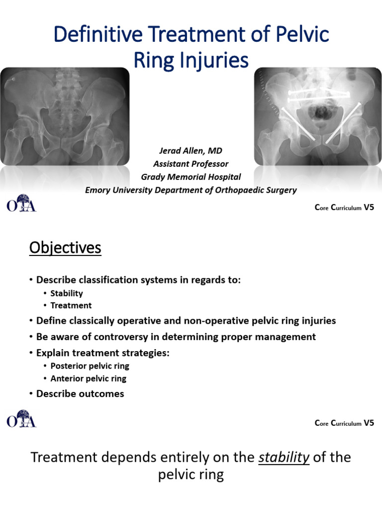 Pelvis 4 Definitive Treatment of Pelvic Ring Injuries | PDF | Pelvis ...