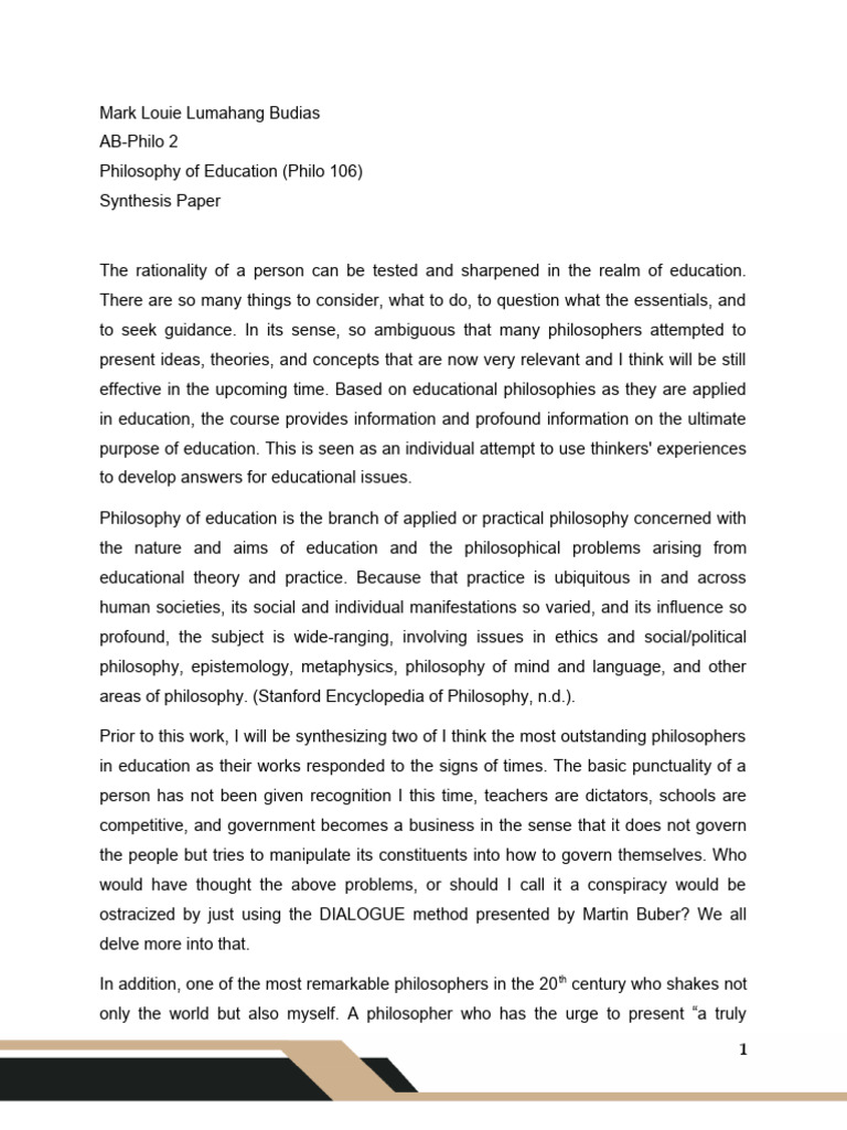 SYNTHESIS | PDF | Cognition