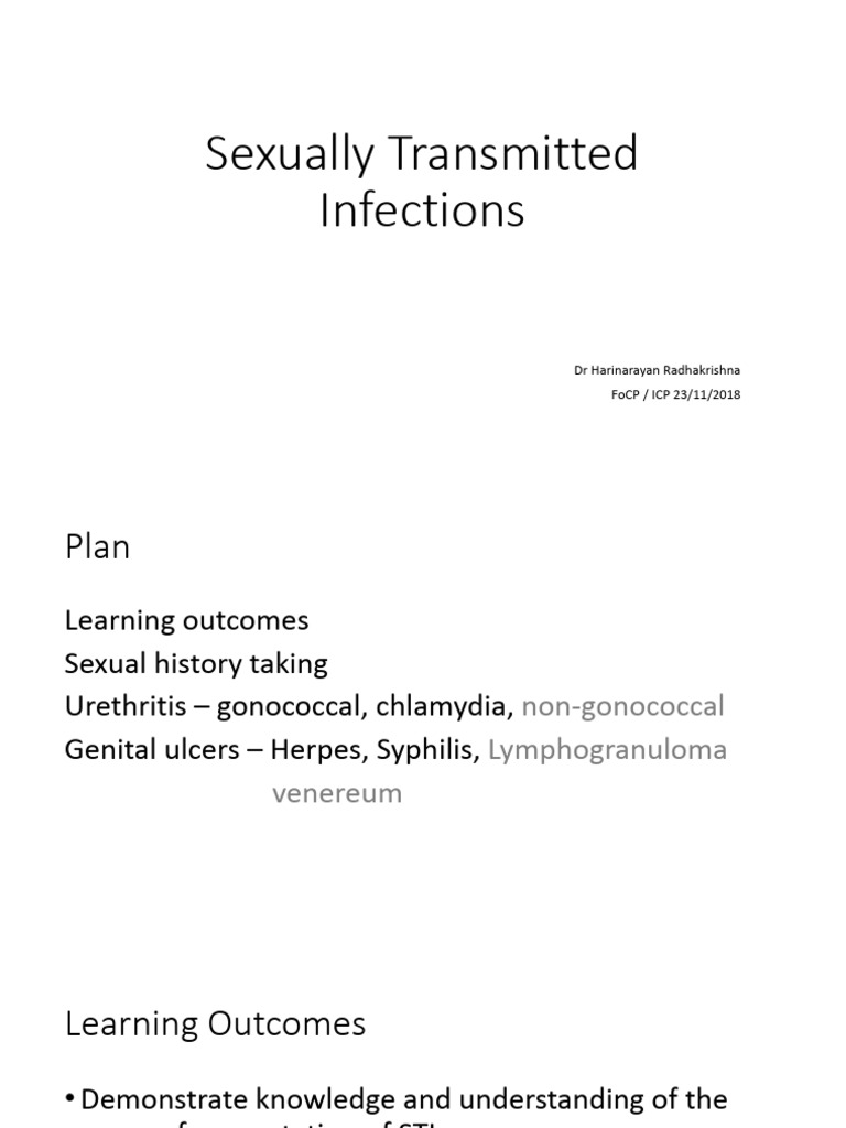 Sti 2018 Lse | PDF | Herpes Simplex | Sexually Transmitted Infection