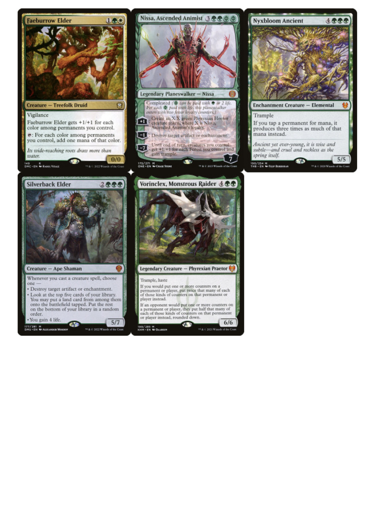 Proxies For Deck - Hardcore Angel Ramp EDH | PDF