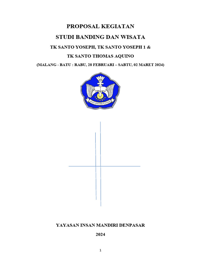 TK Study Tour Proposal 2024 | PDF