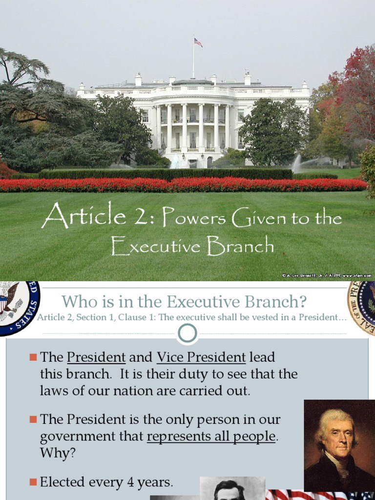 Notes - Constitution - Article 2 | PDF | Electoral College (United ...