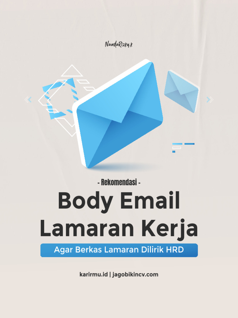 Kakimat Body Email Lamaran-1 | PDF