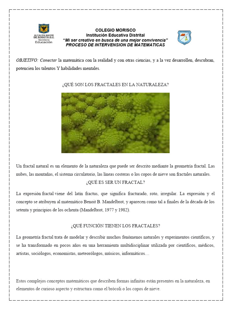 Los Fractales | PDF