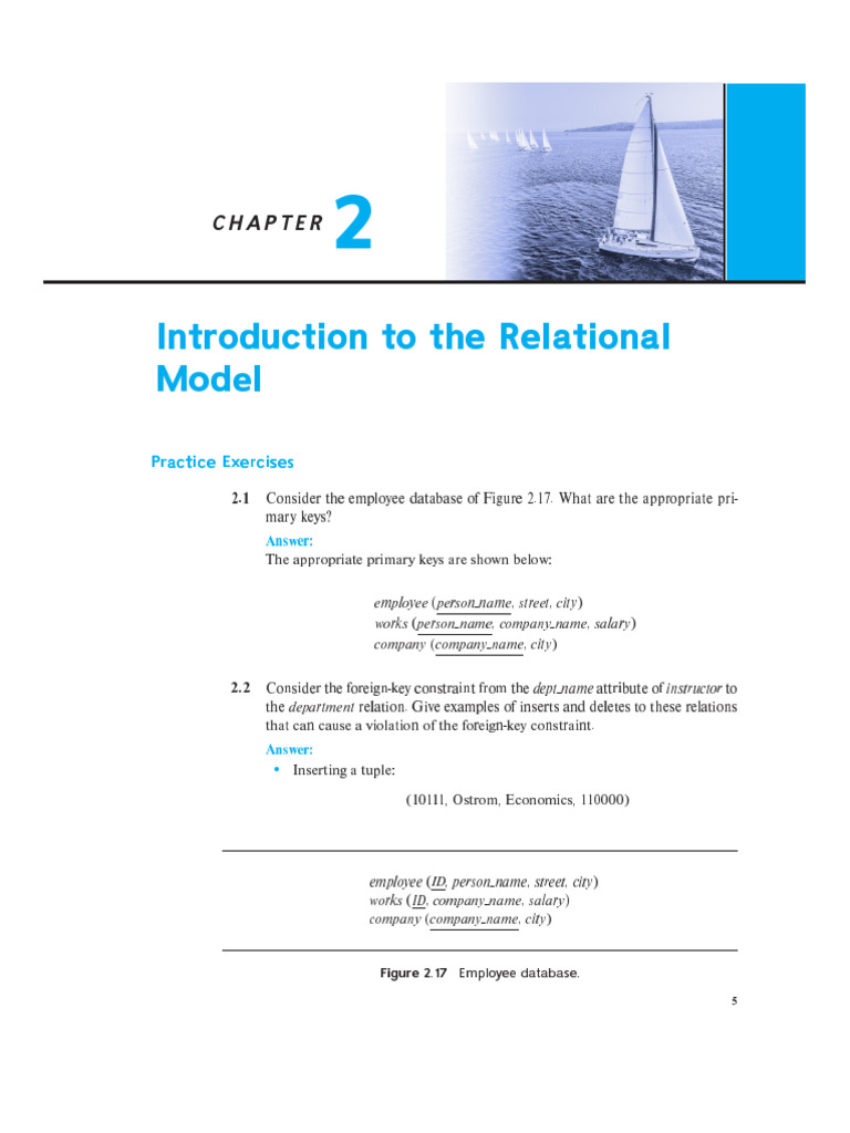 2 | PDF | Relational Database | Databases