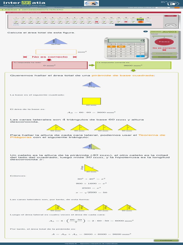 Intermatia Ejercicio AV003 | PDF | Geometría del plano euclidiano ...
