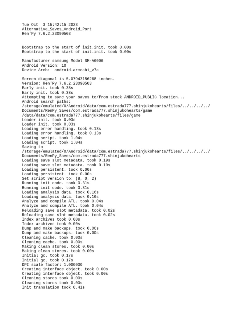 Log | PDF | Booting | Operating System Technology