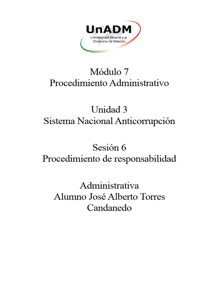 M7 U3 S6 Jotc | PDF | Apelación | Gobierno