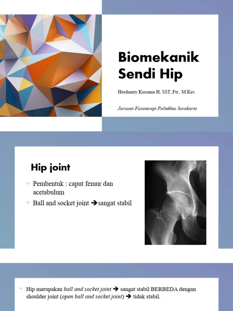 Biomekanik Sendi Hip | PDF