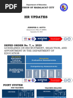 Guide in The Evaluation For Reclass | PDF | Academic Degree | Teachers