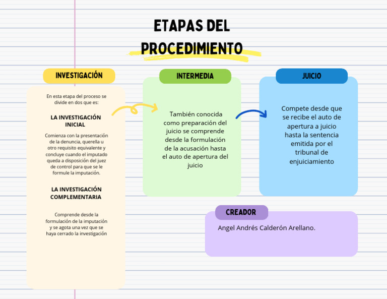 Etapas Del Proceso Penal | PDF