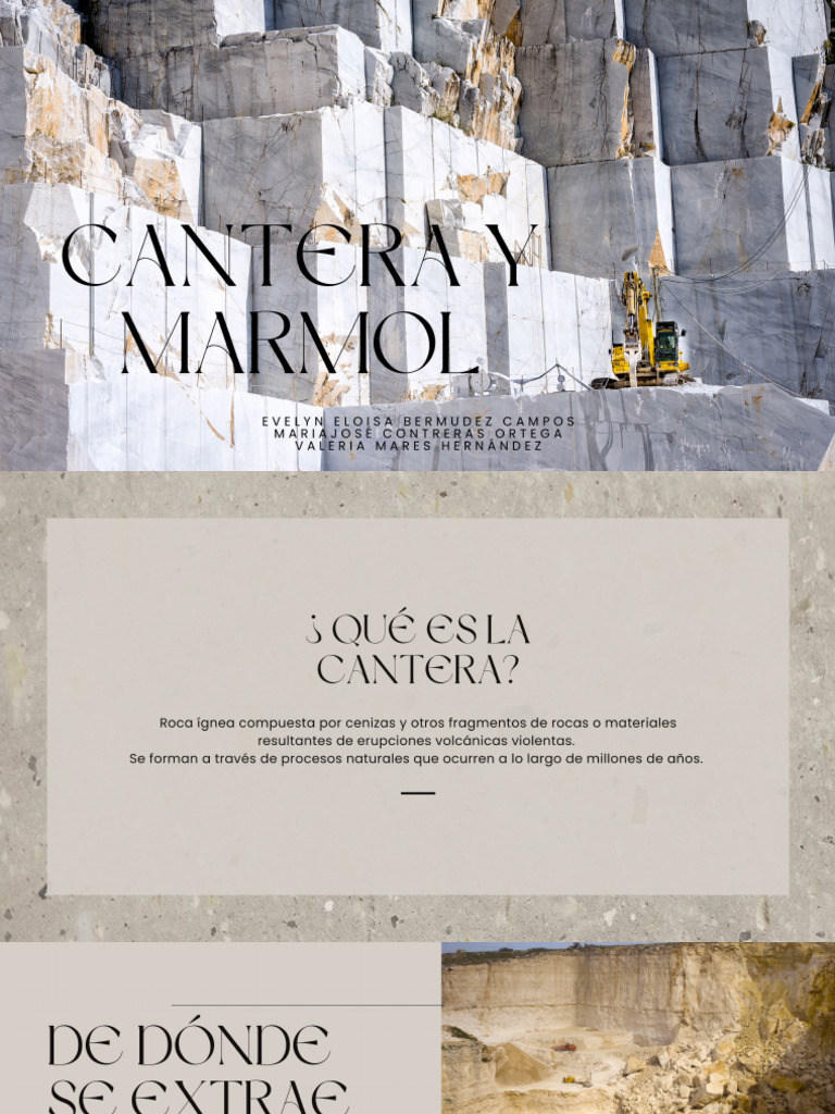Cantera y Marmol | PDF