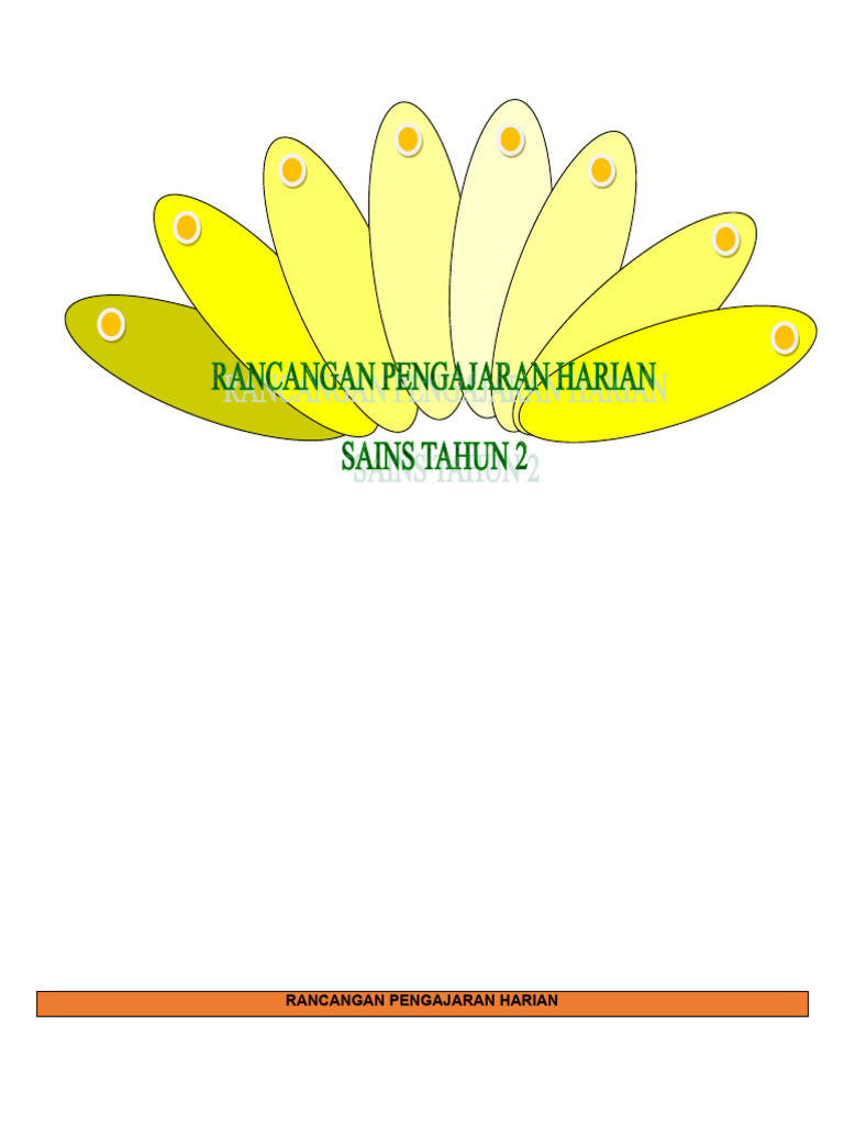 RPH Sains Tahun 2 2018 | PDF