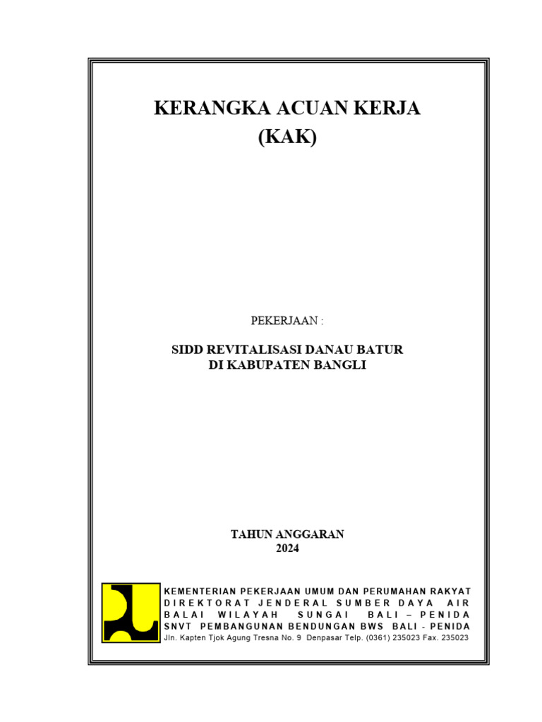 KAK SIDD Batur 2024 R1 | PDF