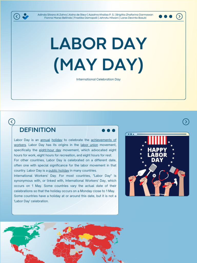 LABOUR DAY (May Day) | PDF | Industrial Relations | Labor Relations
