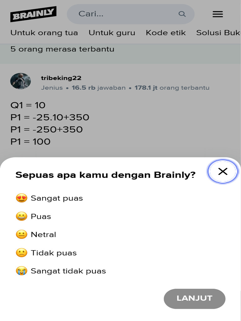 Diketahui Fungsi Permintaan PD - 25q + 350 - Jika Jumlah Awal 10 Berubah Menjadi 8, Besar ...