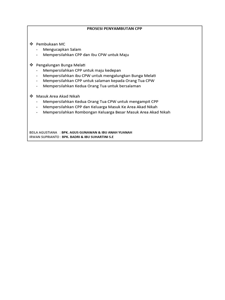 Naskah Nikah (Juna) | PDF