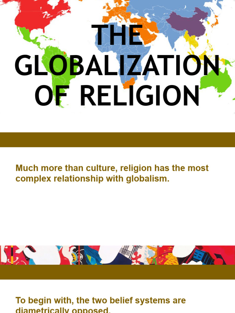 6 The Globalizatin of Religion | PDF | Globalization