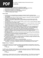 Chapter 13C - Optional Standard Deduction | PDF | Tax Deduction | Gross Income