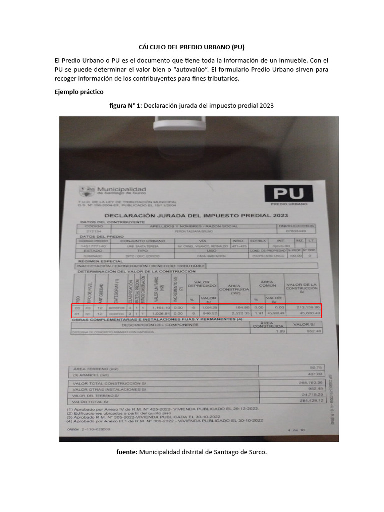 Cálculo Del Pu-1 | PDF