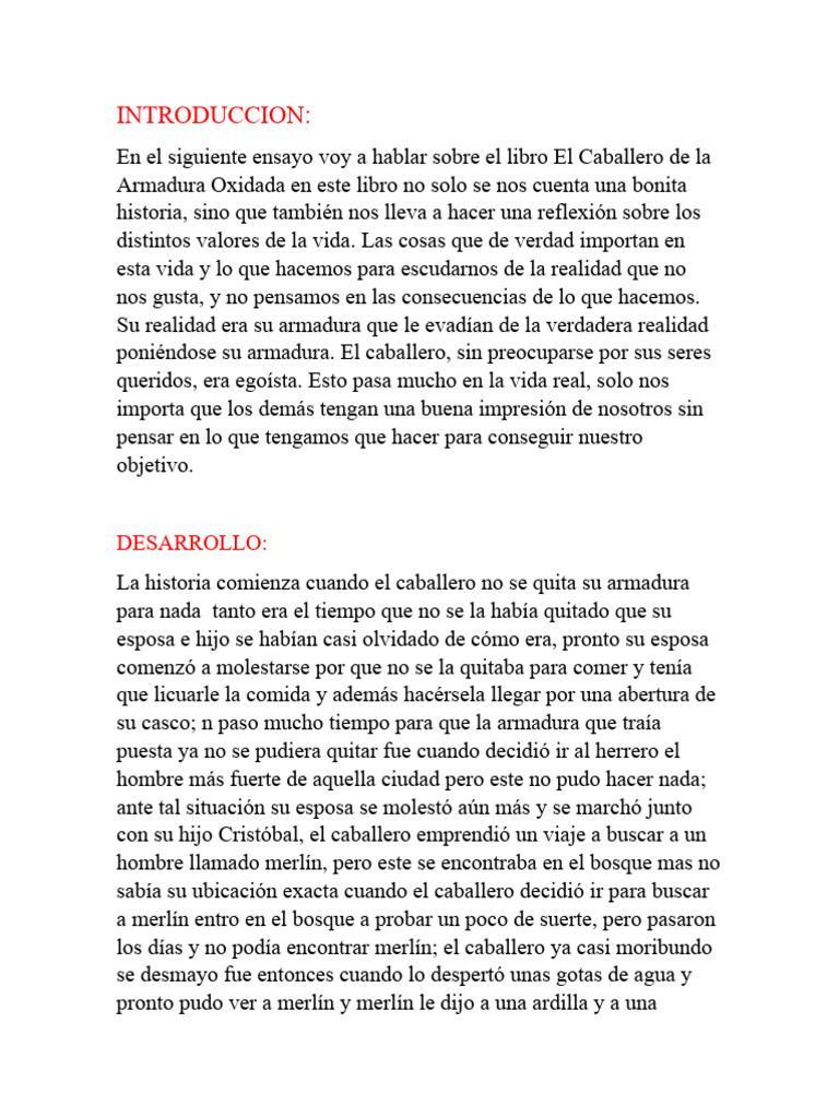 Alex Tarea | PDF | Caballero | Verdad