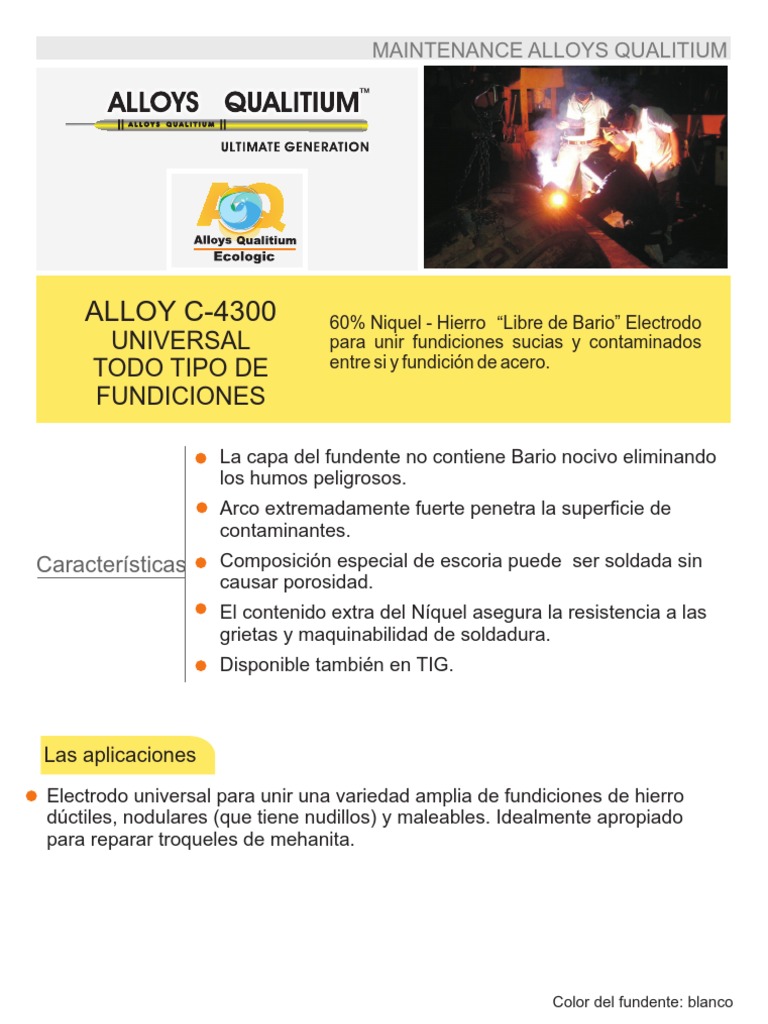 Alloy C 4300 | PDF