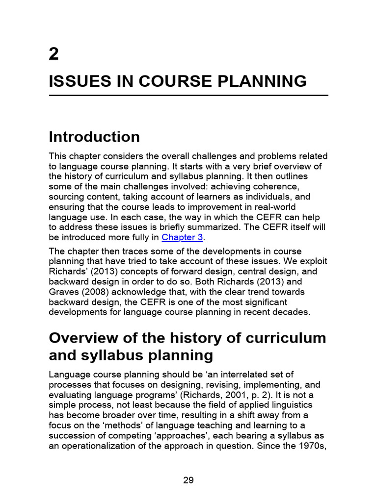 Language Course Planning (Language Education Management) - 30-45 | PDF