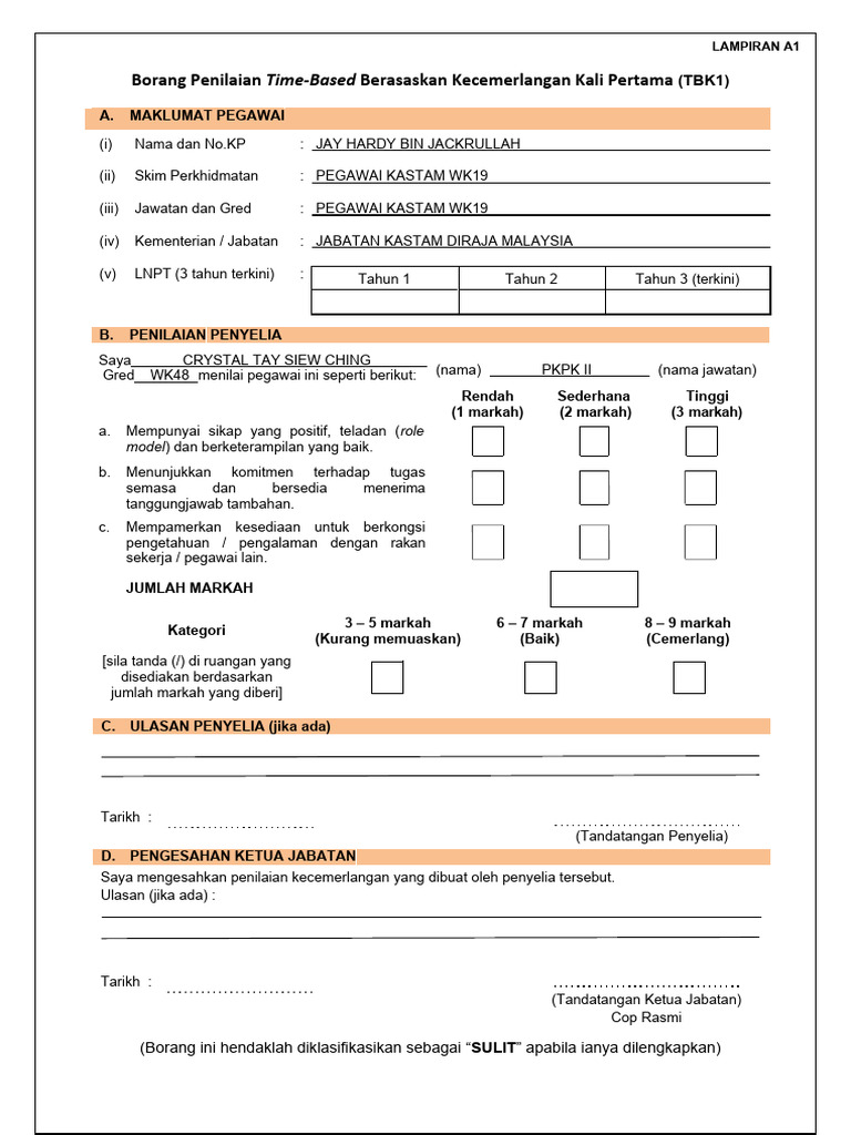 Borang Tbk 1 Pdf