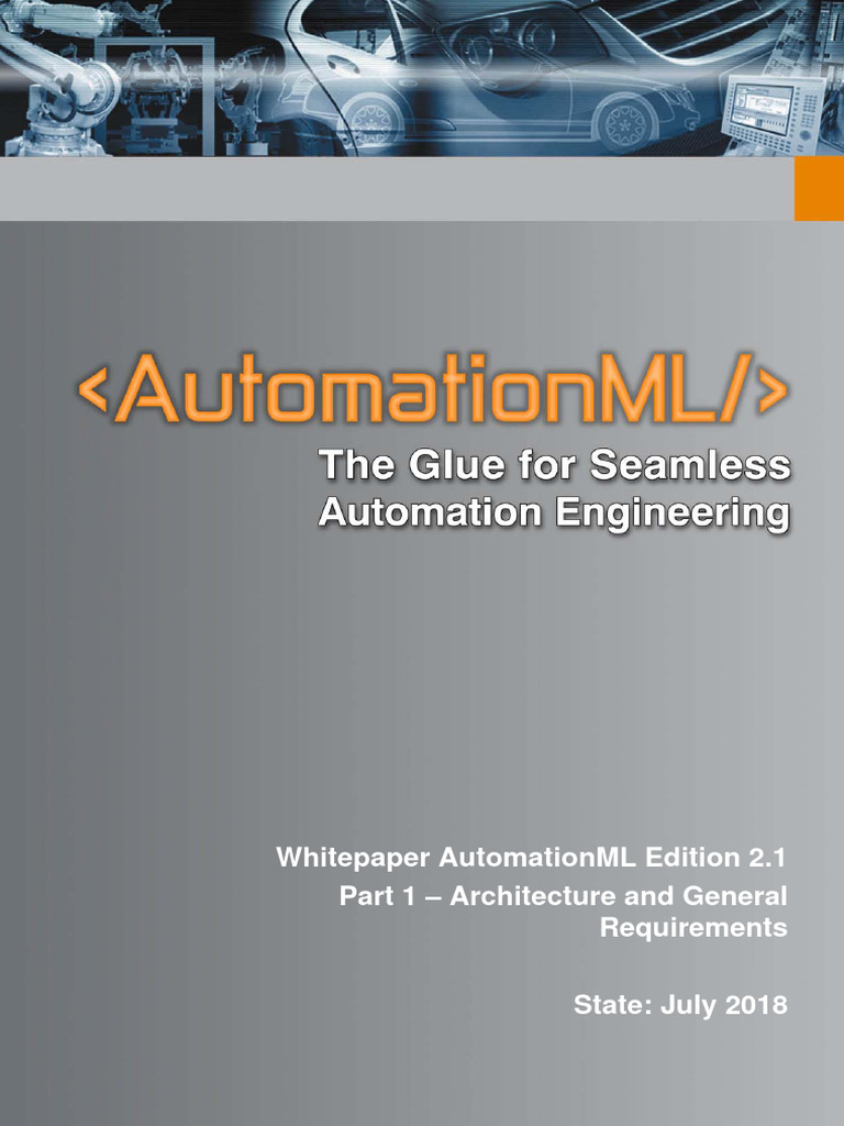 WP AutomationML Edition 2 | PDF | Class (Computer Programming) | Xml