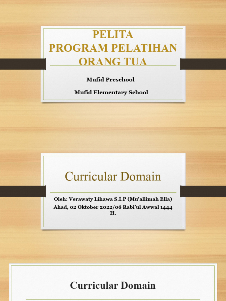 Curricular Domain | PDF | Sains & Matematika