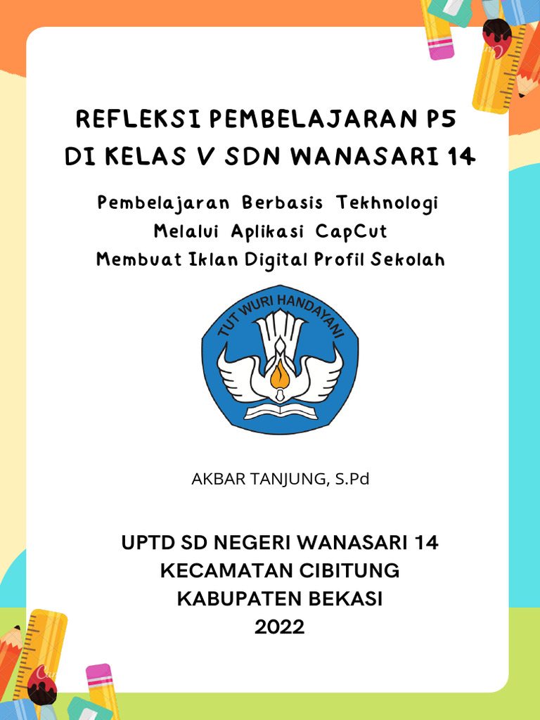 Refleksi Pembelajaran P5 SDN Wanasari 14 | PDF | Ilmu Sosial