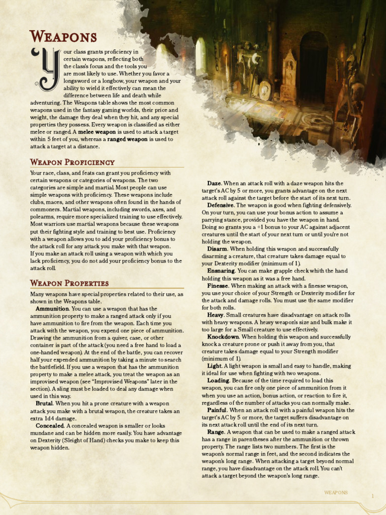 Weapons | PDF | Military Technology | Equipment