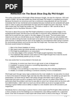 Shoe Dog: Phil Knight's Journey to Nike | PDF | Nike