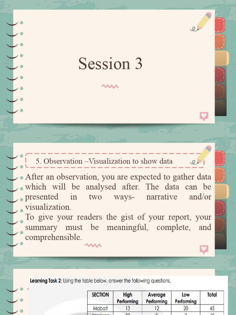 s3 Eapp Summarize and Execute | PDF | Mean | Weighted Arithmetic Mean