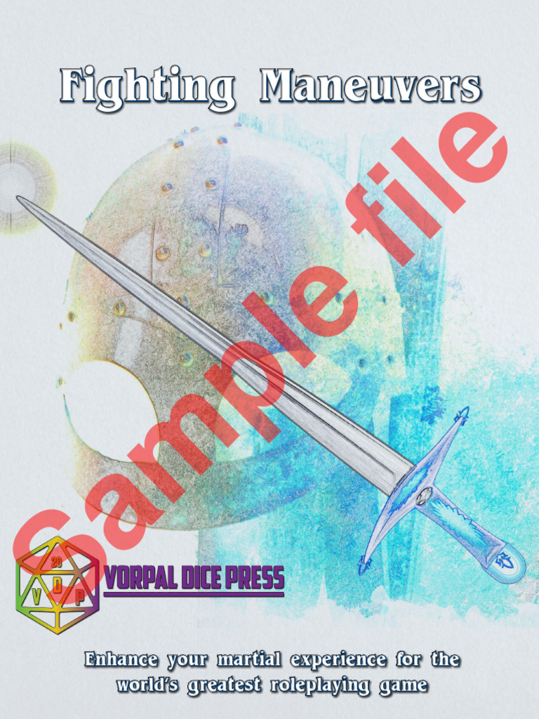 Enhanced Fighting Maneuvers 5E | PDF | Military Tactics