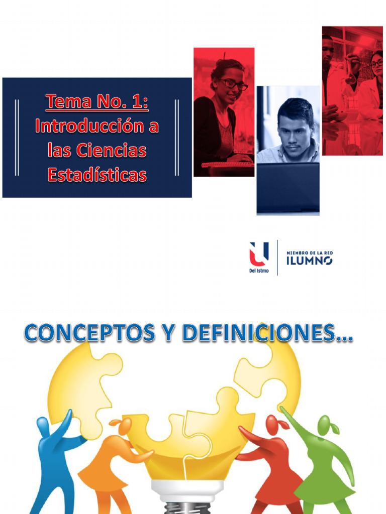 Tema No 1 Introducción A Las Ciencias Estadísticas Pdf 9079