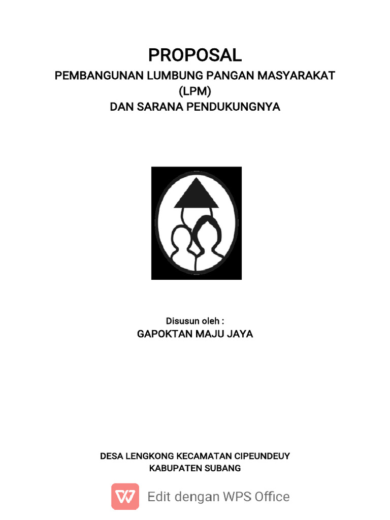 Proposal LPM Gapoktan Maju Jaya | PDF