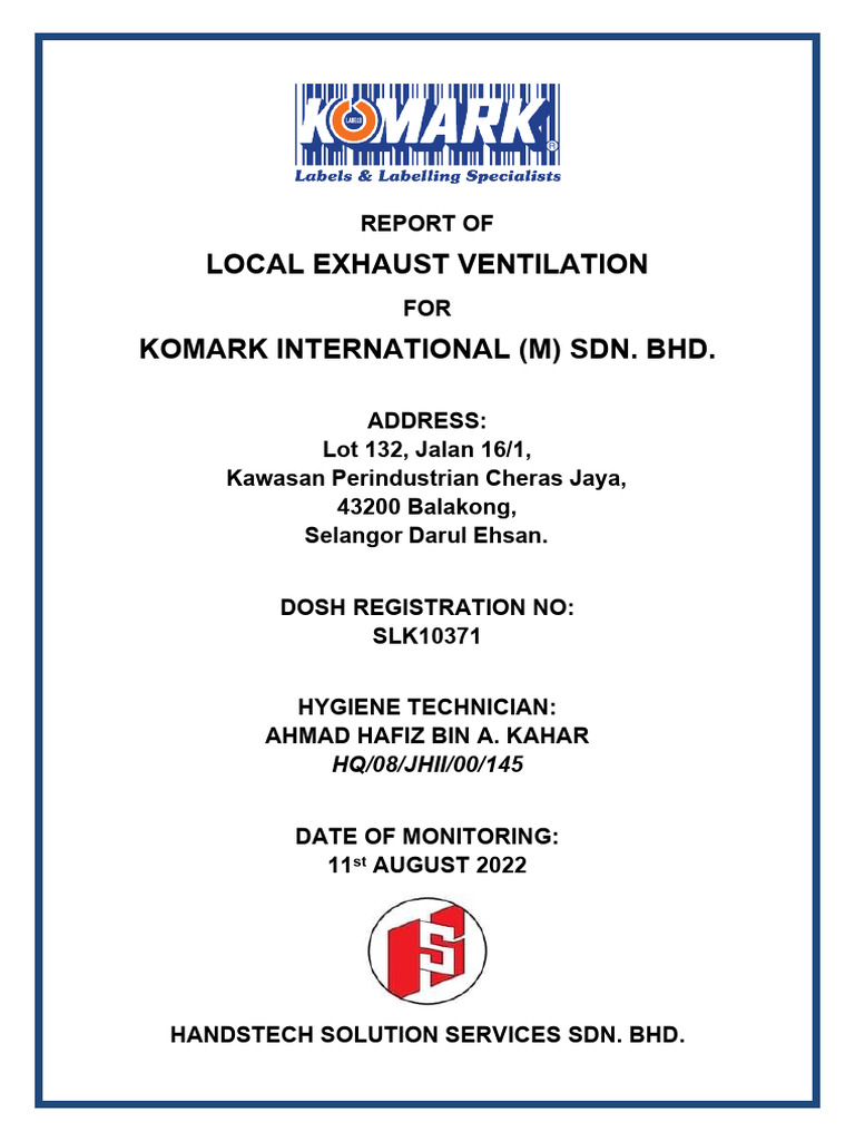 Local Exaust Ventilation (Lev) | PDF | Ventilation (Architecture ... Local Exaust Ventilation (Lev) | PDF | Ventilation (Architecture ...