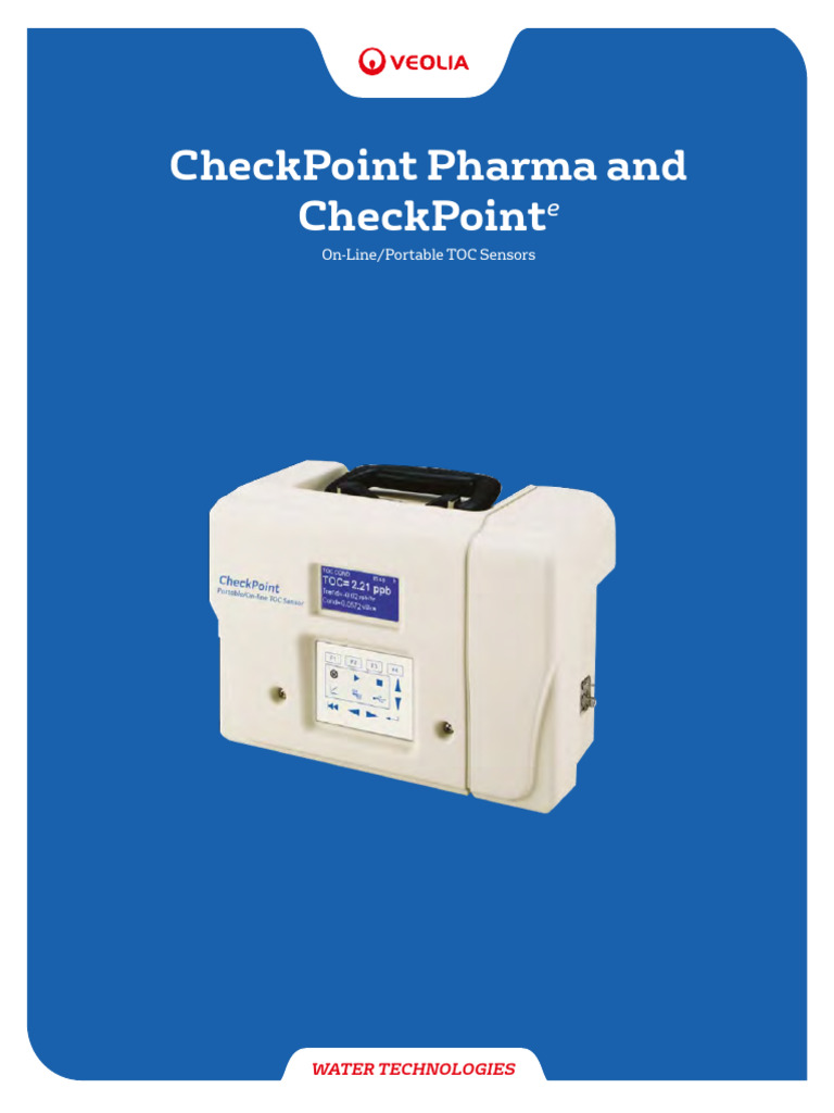 Checkpoint TOC Datasheet - 231219 - 093618 | PDF | Total Organic Carbon ...