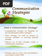 Types of Communicative Strategies | PDF | Conversation | Nonverbal ...