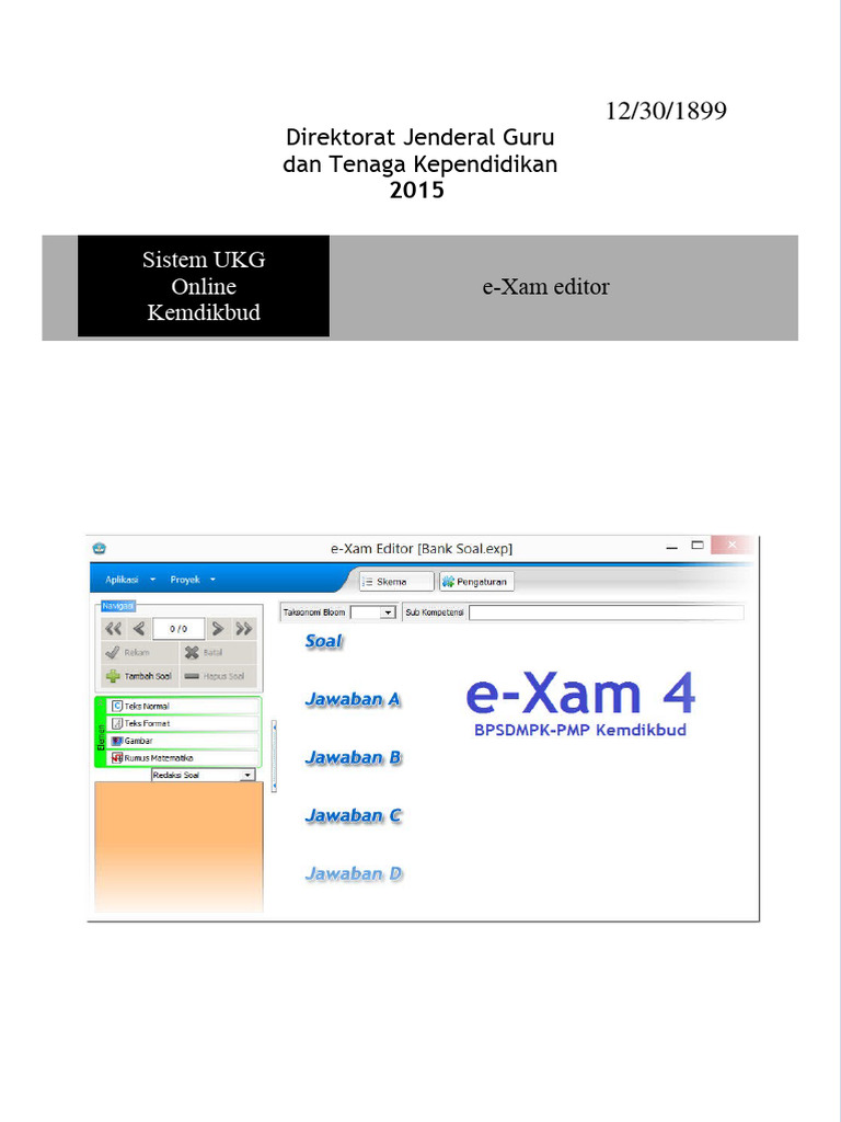 Manual e-Xam 4 | PDF