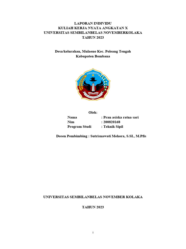 KKN Pemberdayaan Ekonomi Desa Mulaeno | PDF | Ilmu Sosial | Seni