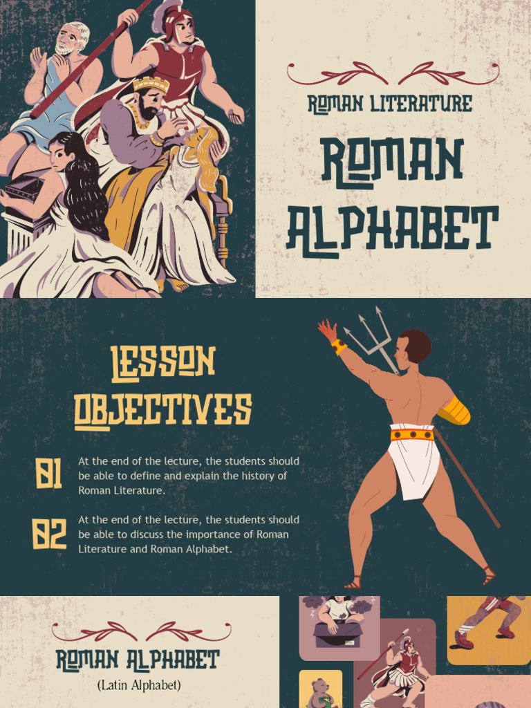 Roman Literature | PDF | Latin Alphabet | Alphabet