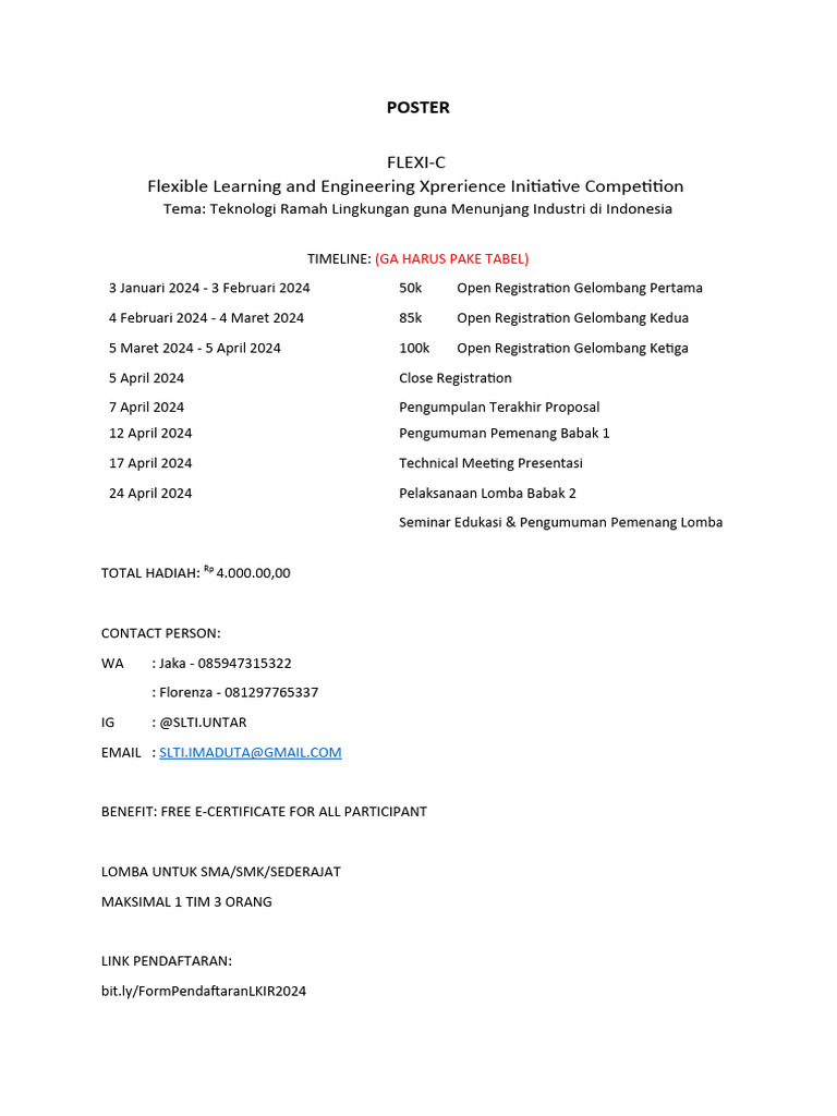 Isi Poster Flexi-C | PDF