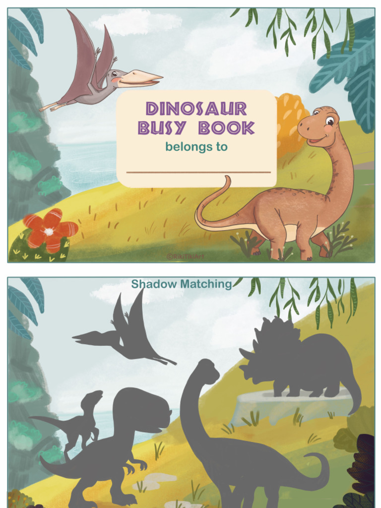 Dinasour Busy Book | PDF