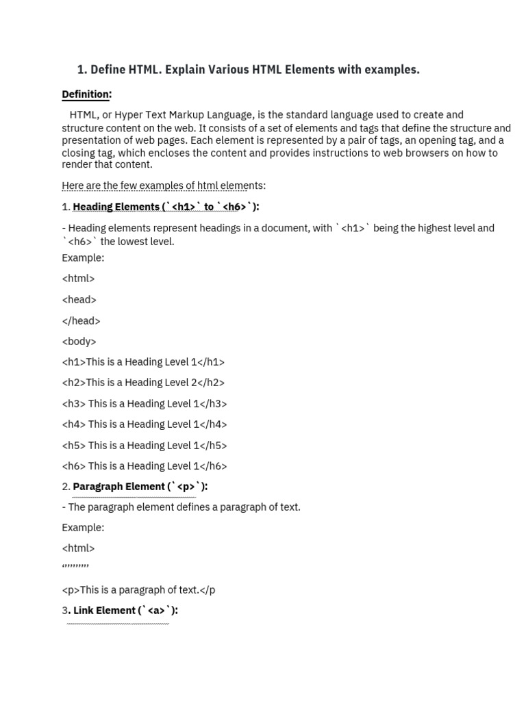 HTML PDF | PDF | Html Element | Html HTML PDF | PDF | Html Element | Html